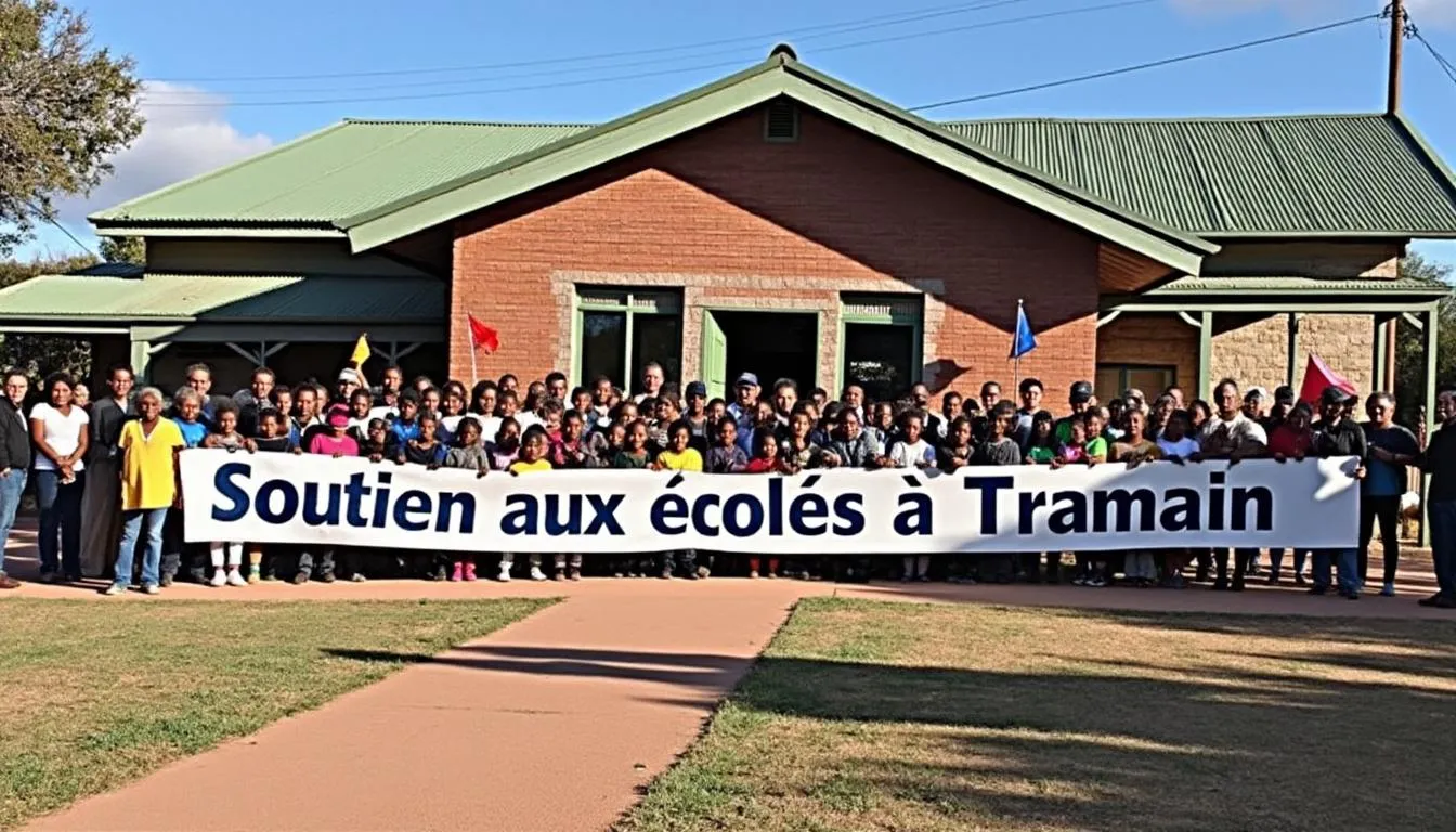 Le conseil municipal de Tramain soutient routes et écoles